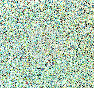 Allover Fine Colored Speckles Stock Illustration - Image: 67280418