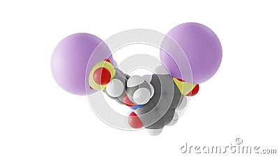 Allura Red Ac Molecule, Food Dye E129, Molecular Structure, Isolated 3d ...