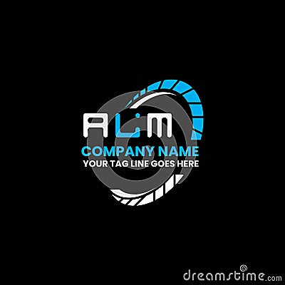 ALM Letter Logo Creative Design With Vector Graphic, ALM ...