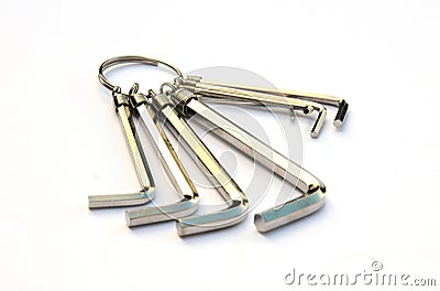 Alum keys stock photo. Image of zeta, torque, head, bolt - 6317574