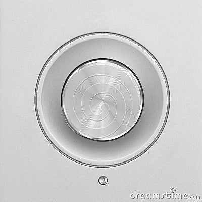 Aluminum Or Silver Volume Knob Button Royalty Free Stock Images - Image ...
