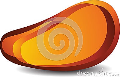 Amber Stone Cartoon Vector | CartoonDealer.com #14123279