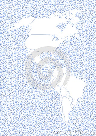 America Map - Cdr Format Vector Illustration | CartoonDealer.com #31819472
