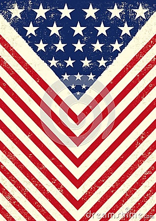 American Dirty Flag Stock Photography - Image: 37550922