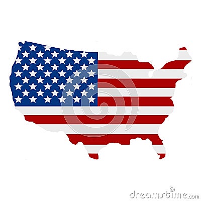 American Flag Background,illustration | CartoonDealer.com #84769164