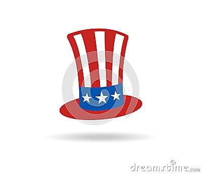 American Hat Stock Vector - Image: 55319960