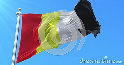 American Indian Movement Flag Waving. Loop Stock Footage - Video of ...