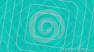 Amination Teal Lines Square Background with Different Designs Stock ...