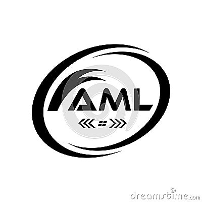 AML Letter Logo Design. AML Simple And Modern Monogram Logo. Abstract ...