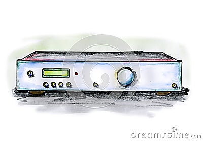 Amplifier Royalty-Free Cartoon | CartoonDealer.com #16929947