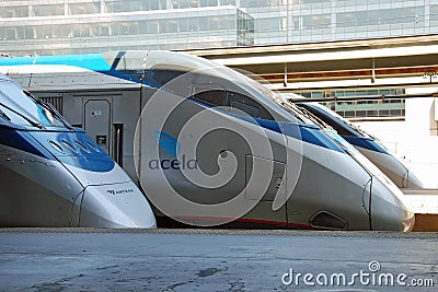 Amtrak High Speed Train Acela Editorial Image - Image: 18207385