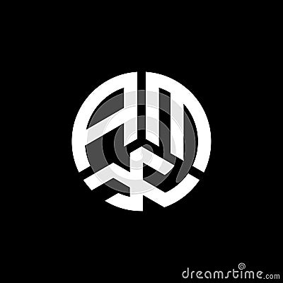 AMX Letter Logo Design On White Background. AMX Creative Initials ...