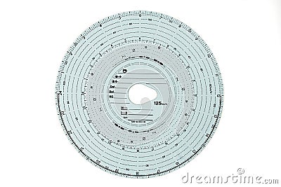 Analogue Tachograph Disc Stock Images - Image: 22626674