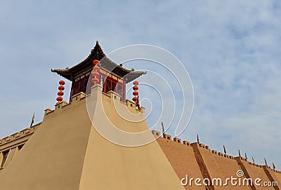 Ancient Castle In China Stock Images - Image: 30255844