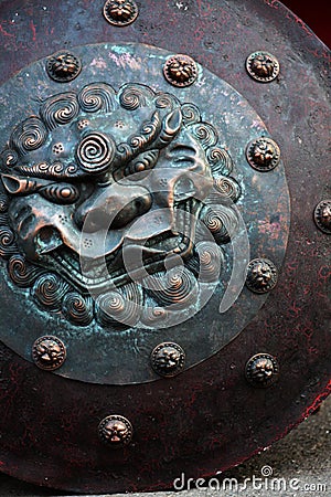 Ancient Chinese Shield Royalty Free Stock Photo - Image: 8326695