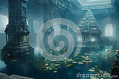 Ancient Data Temples Housing Sacred Warehouses And Lakes Where Data ...