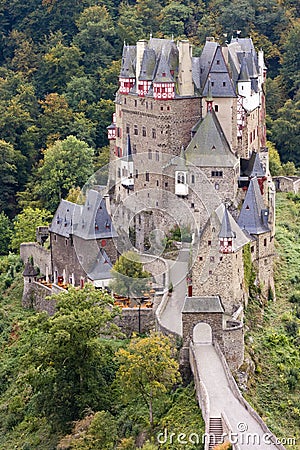 Ancient German Castle In The Autumn Royalty Free Stock Photo - Image ...