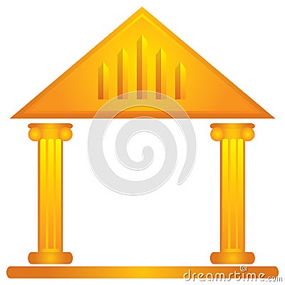 Ancient Greek Buildings Cartoon Vector | CartoonDealer.com #18554891