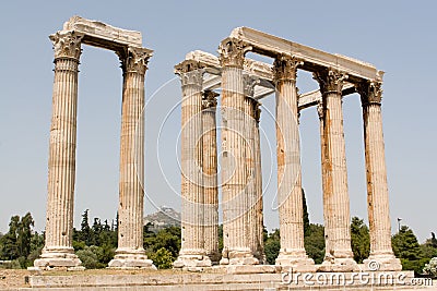 Ancient Greek Ruins Stock Photography - Image: 3302542