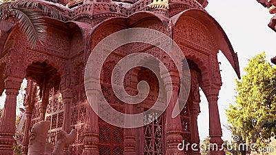 Ancient Hindu Temple Architecture from Different Angle at Day Stock ...