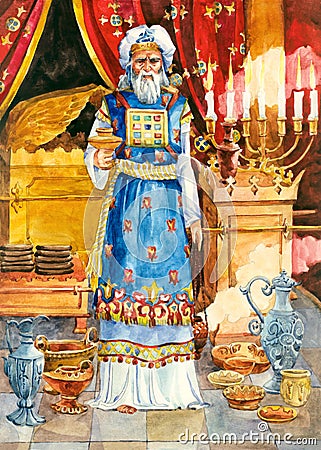 Ancient Israel. High Priest Royalty Free Stock Photos - Image: 14764288