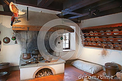 Ancient Kitchen Royalty Free Stock Photo - Image: 19860225