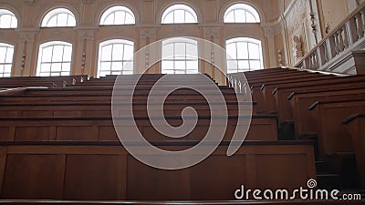 Ancient Lecture Hall stock footage. Video of magistracy - 214879516
