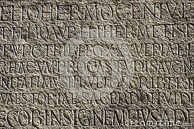 Ancient Typography Stock Photos - Image: 6250913