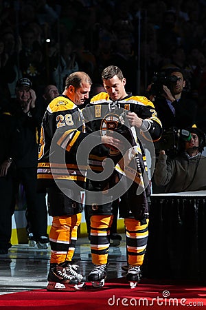 Andrew Ference And Mark Recchi Editorial Photo | CartoonDealer.com ...