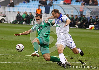 Andriy Shevchenko And Ivan Milosevic Editorial Photo | CartoonDealer.com #16592463