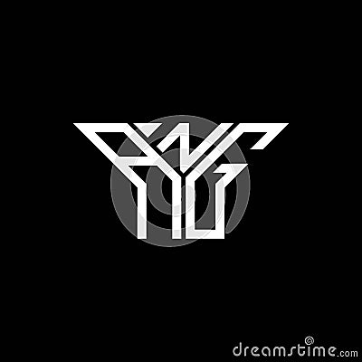 ANG Letter Logo Creative Design With Vector Graphic, ANG ...