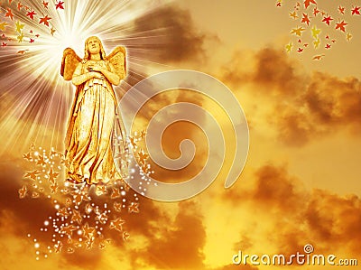 Angel Of Autumn Stock Photo - Image: 46712593