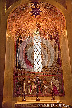 Angel Mosaic Shrine Immaculate Conception Editorial Photo ...