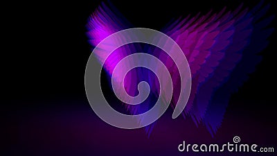 Angel wings footage stock video. Video of random, moving - 192240003