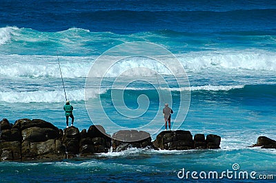 Anglers Stock Photo - Image: 2265030