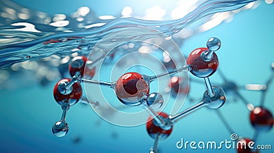 Angles Water Molecule Royalty-Free Illustration | CartoonDealer.com ...