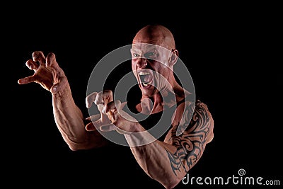 Angry Bodybuilder Stock Photography | CartoonDealer.com #16229984