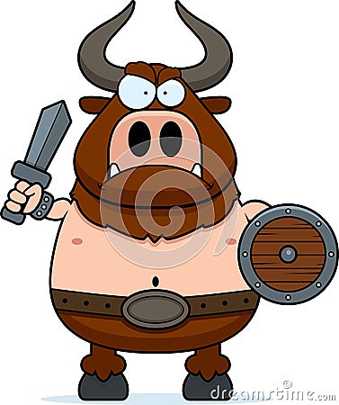 Angry Cartoon Minotaur Stock Vector - Image: 51203637