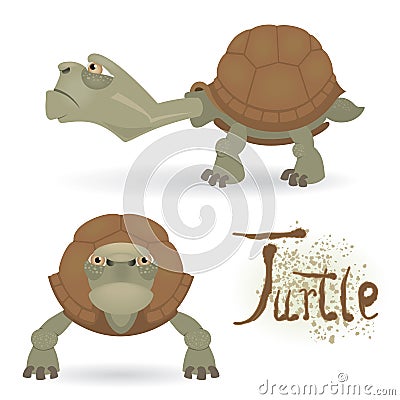 Angry Cartoon Turtle Royalty Free Stock Image - Image: 21304516