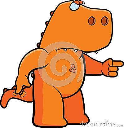Angry Dinosaur Royalty Free Stock Image - Image: 13266216