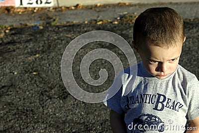 Angry Little Boy Stock Photo | CartoonDealer.com #721620