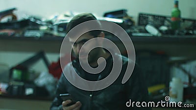 Angry and sad man stock video. Video of hospital, emotional - 206843895