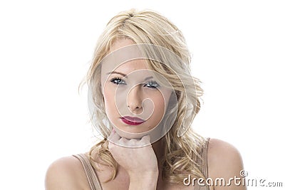 Angry Upset Cross Young Woman Stock Image | CartoonDealer.com #51116419