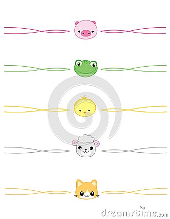 Animal Divider Stock Images - Image: 24164464