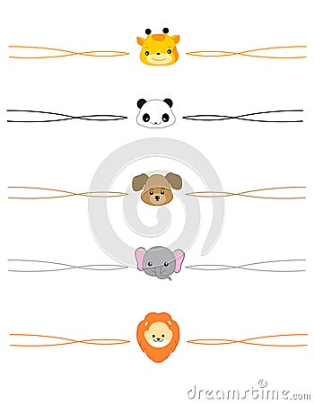 Animal Divider Royalty Free Stock Photo - Image: 24164545