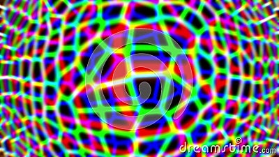 Background with Changing Chromatic Pattern Moving from Left To Right ...