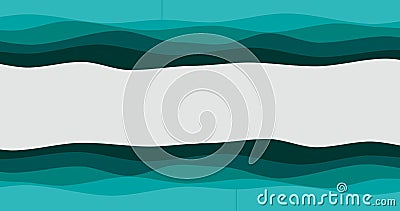 Animated Background Ocean Waves Waves Soft Blue Gradient Like Clouds ...