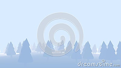 Animated Blue Winter Landscape Stock Video - Video of merry, mountain ...