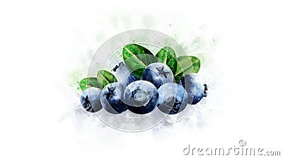 A Set Of Blueberry Animations Stock Video - Video of cooking ...