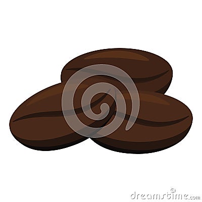 Animated Coffee Bean Icon Clipart Vector Image | CartoonDealer.com ...